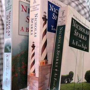 Nicholas Sparks | Other | Set Of 3 Nicholas Sparks Books | Poshmark